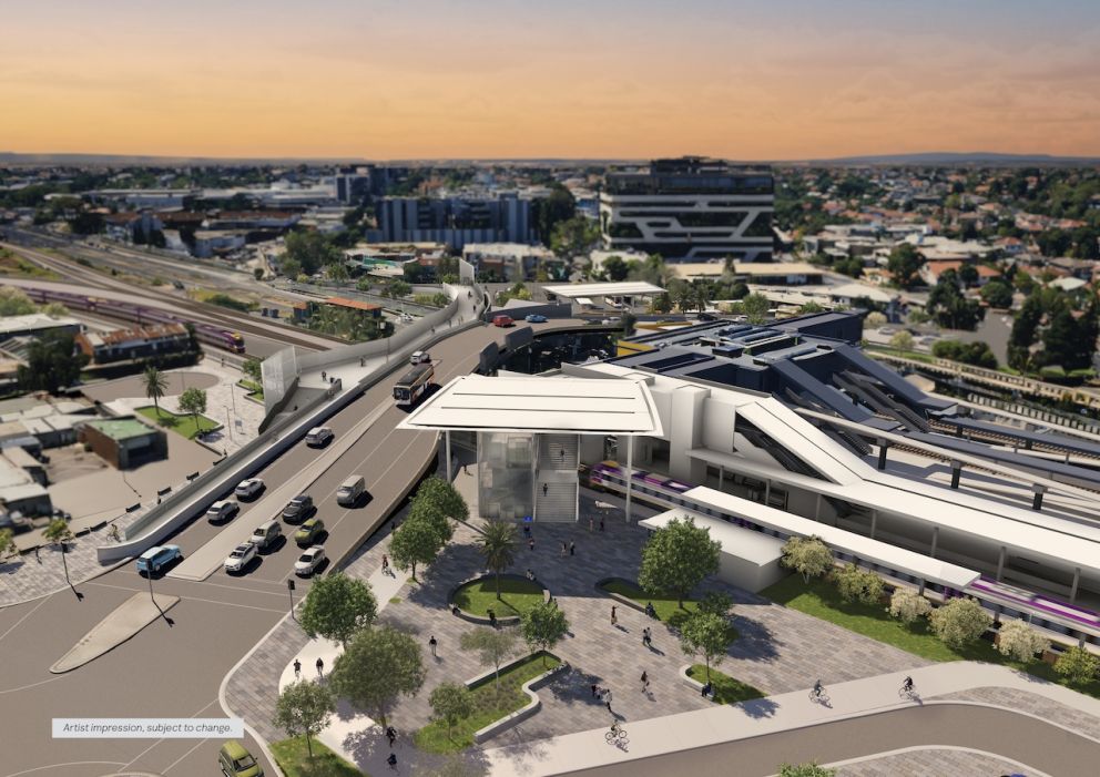Melbourne Airport Rail Stage 1: West Footscray to Albion Rail Upgrade ...