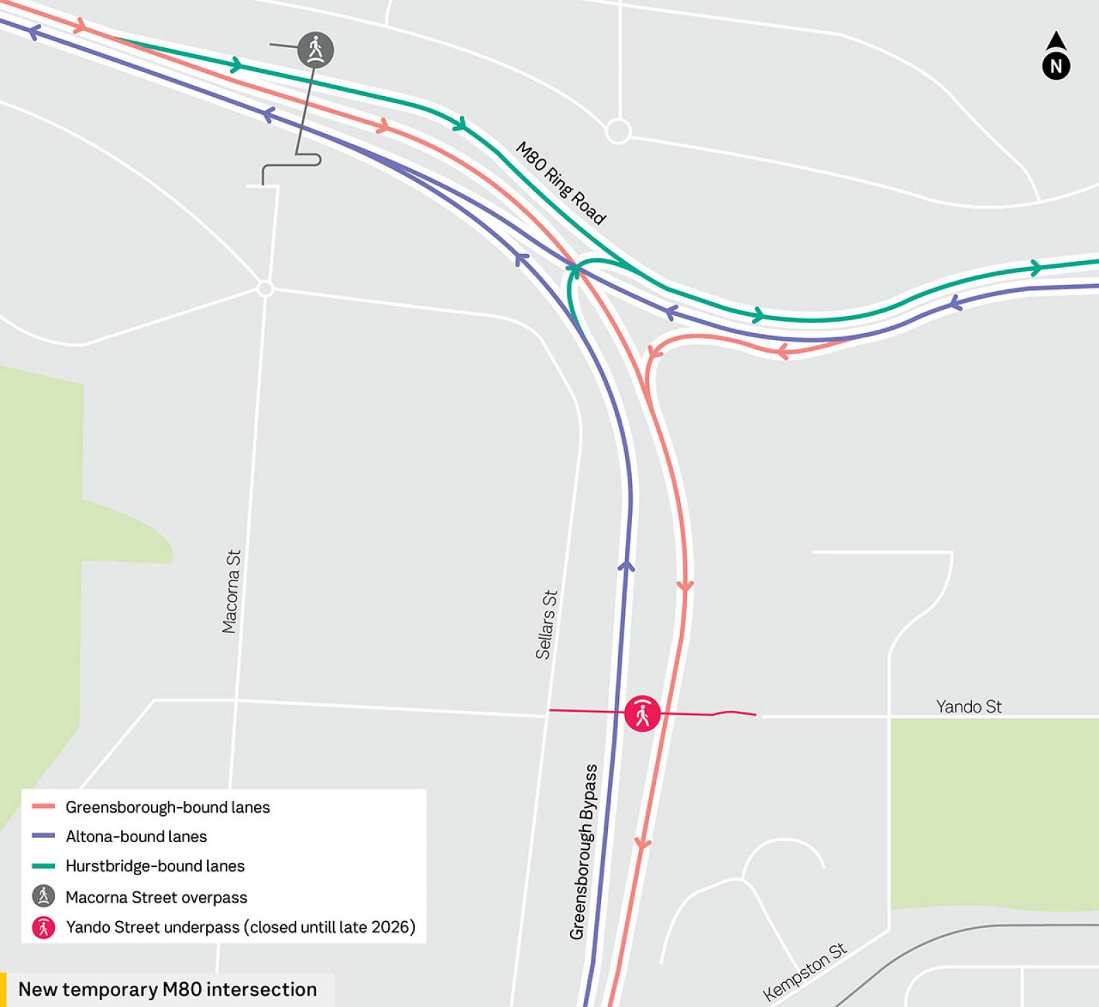 Upcoming works on M80 Ring Road Completion - Aug and Sept 25 - Victoria ...