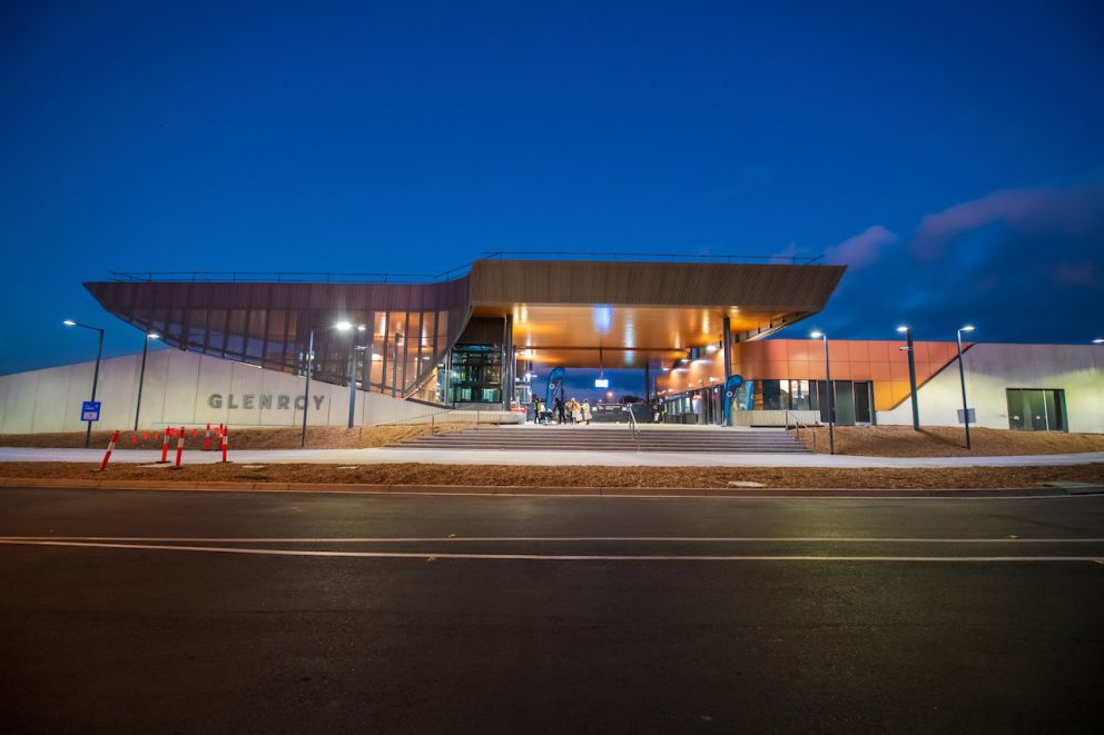 Glenroy Station – render vs reality - Victoria’s Big Build