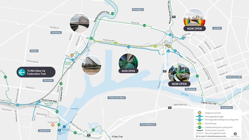 Veloway now open - Victoria’s Big Build