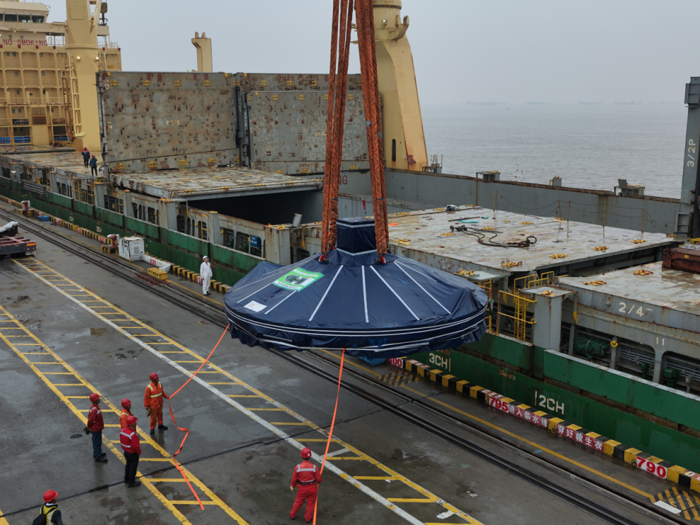 First SRL TBM parts arrive in Melbourne - Victoria’s Big Build