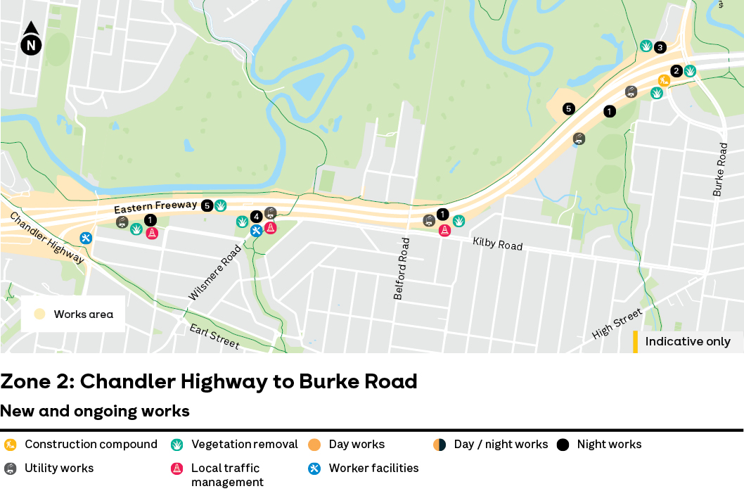 Upcoming works Hoddle Street to Burke in February - Victoria’s Big Build