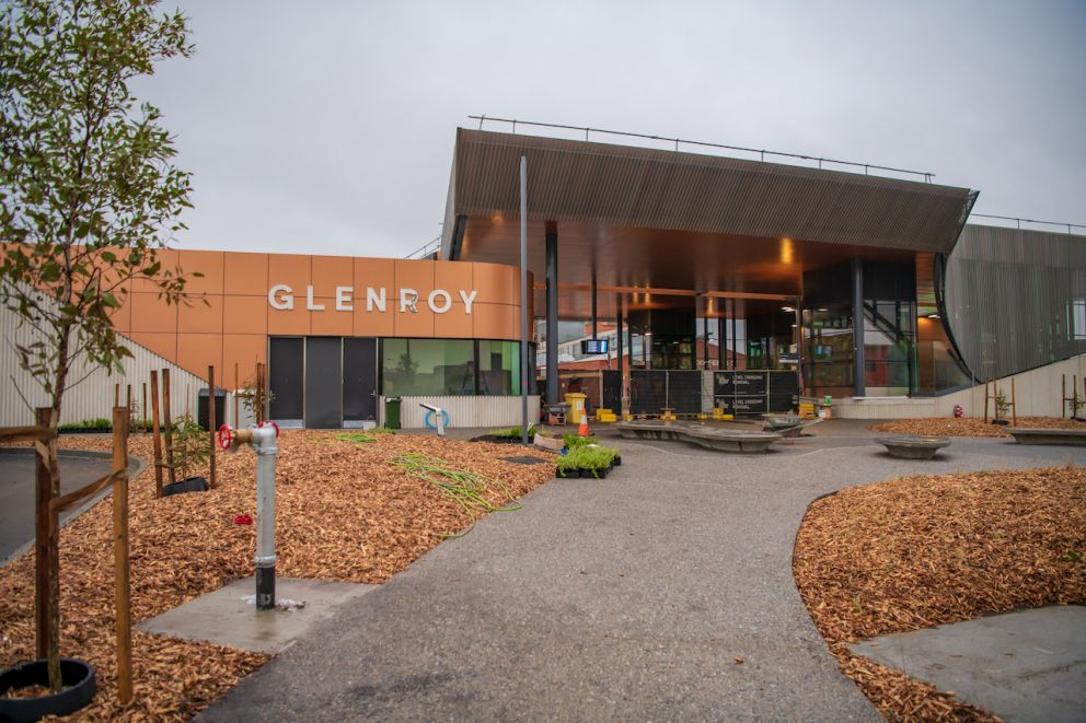 Glenroy Station – render vs reality - Victoria’s Big Build