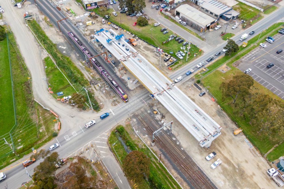 Breaking track records for works at Pakenham - Victoria’s Big Build