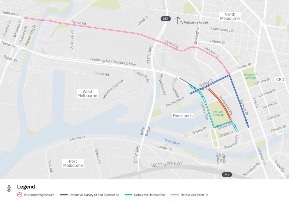 Summer 2024 - major works on the West Gate Freeway and Wurundjeri Way ...