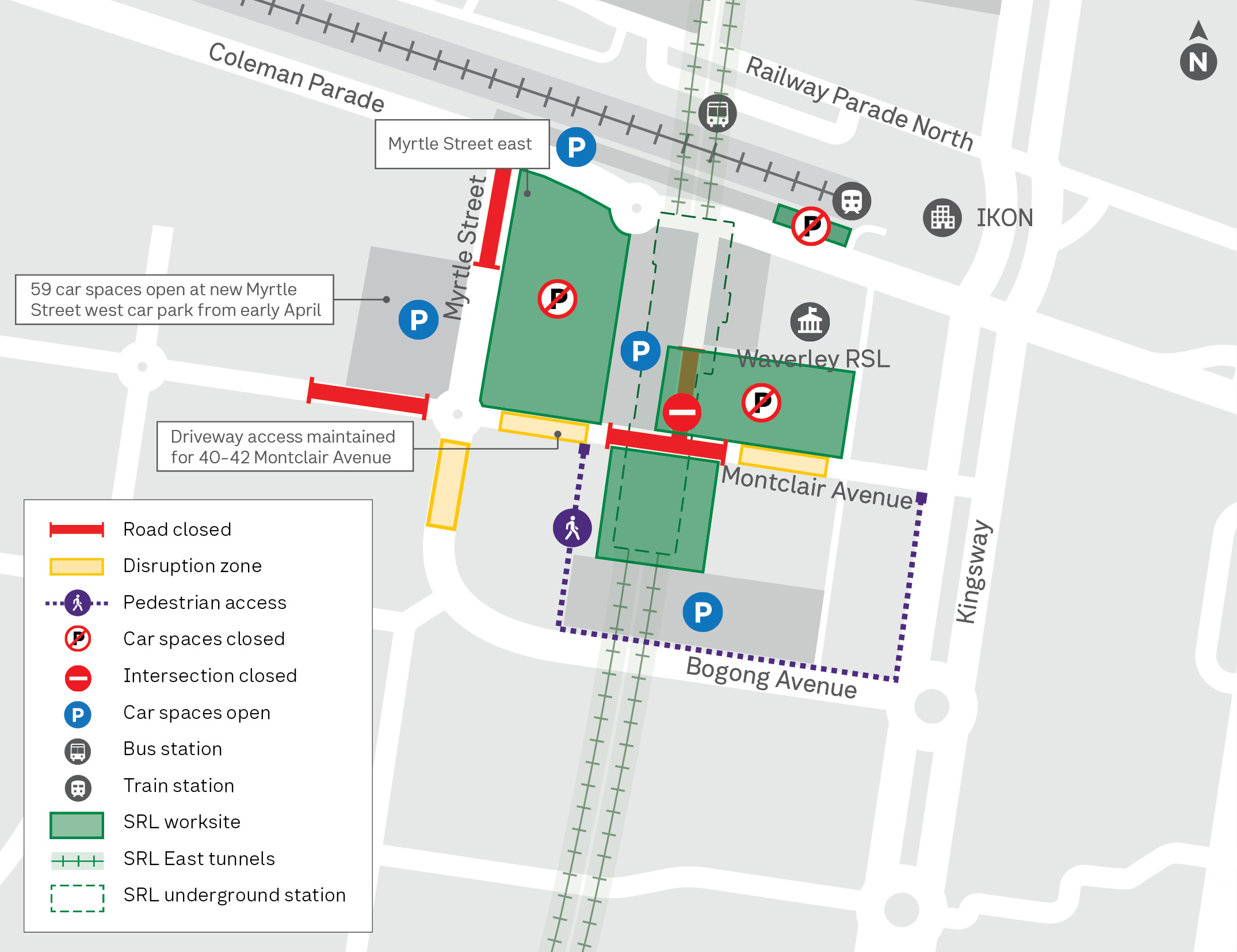 Glen Waverley: April works update - Victoria’s Big Build
